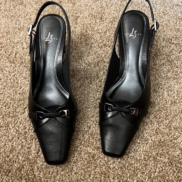 Life Stride | Shoes | Life Stride Leather Sling Back Low Heel With ...